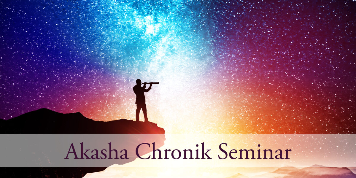 Zertifizierte Präsenz Akasha Chronik Ausbildung